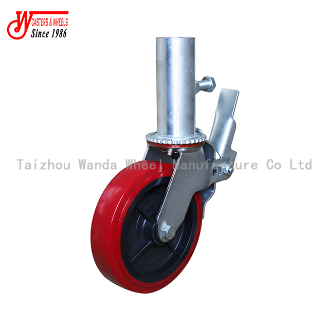 China scaffold caster for scaffold frame manufacturers, scaffold caster ...